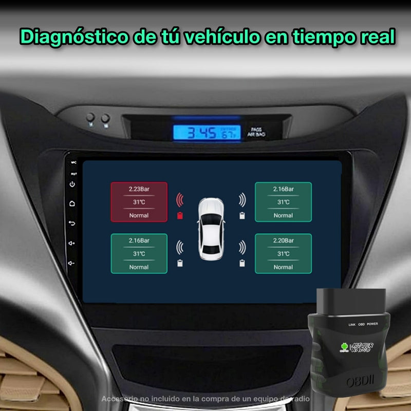 RADIO NAVEGADOR 9" Para Hyundai Elantra 2011-2016 GPS ANDROID 10.0 – Mister Radio GPS